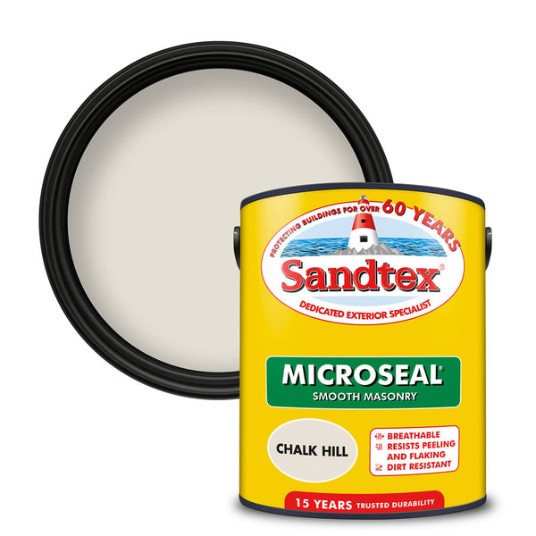 Sandtex Microseal Smooth Masonry Chalk Hill 5L – Topline Group