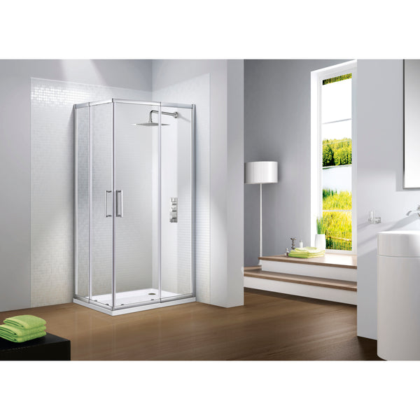 Slimline Capella Offset Corner Entry 700 x 900mm – Topline Group