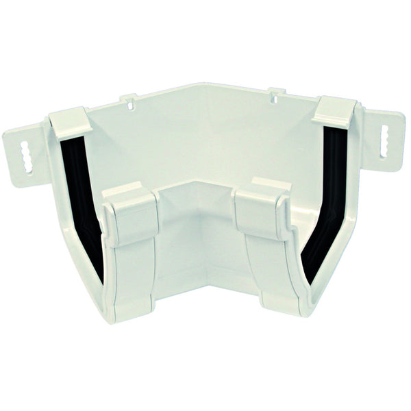 Rainwater StormLine OsRSt PVC-U Gutter Angle Internal 45° White 111mm ...