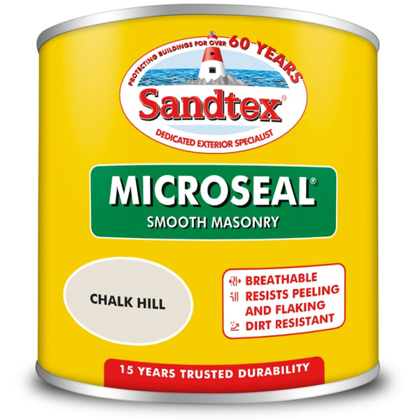 Sandtex Microseal Smooth Masonry Chalk Hill 150ml – Topline Group